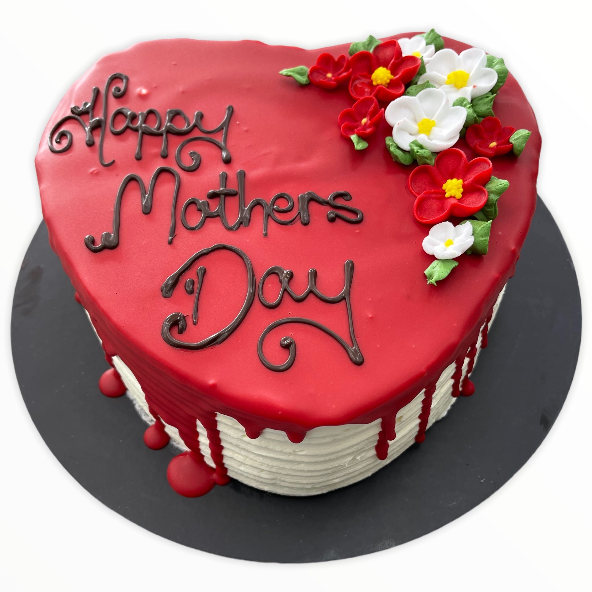 6 Inch Heart Red Velvet Cake Allans Cakes 6-inch-heart-red-velvet-cake-allans-cakes